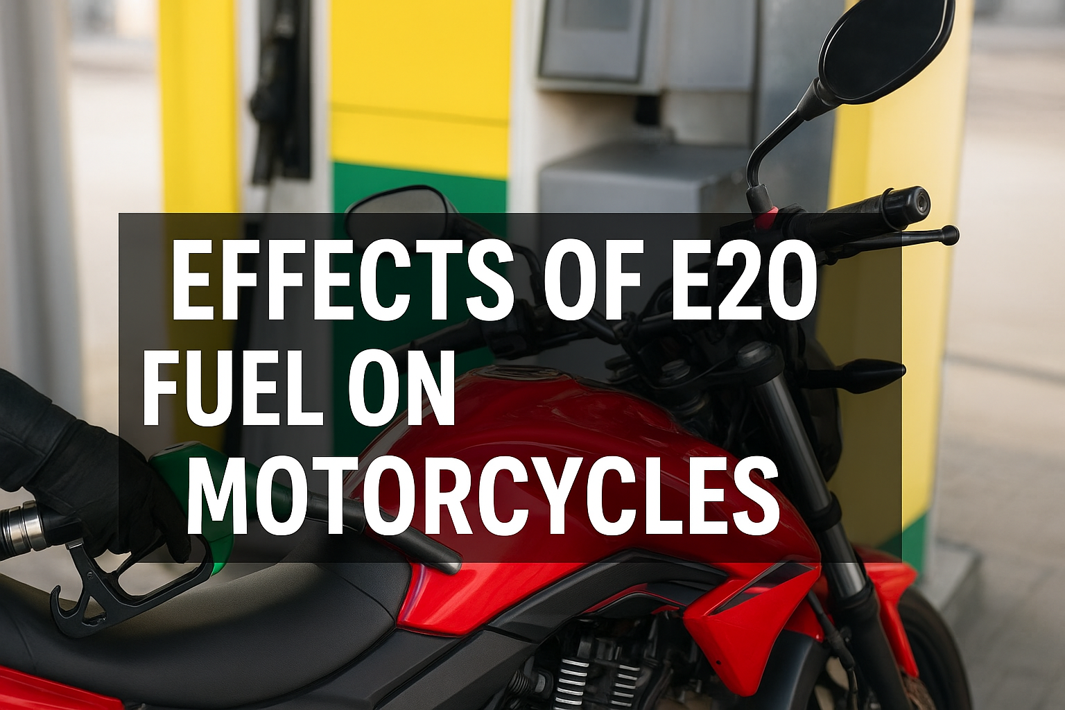 Effects of E20 Fuel on Motorcycles – Bikester Global