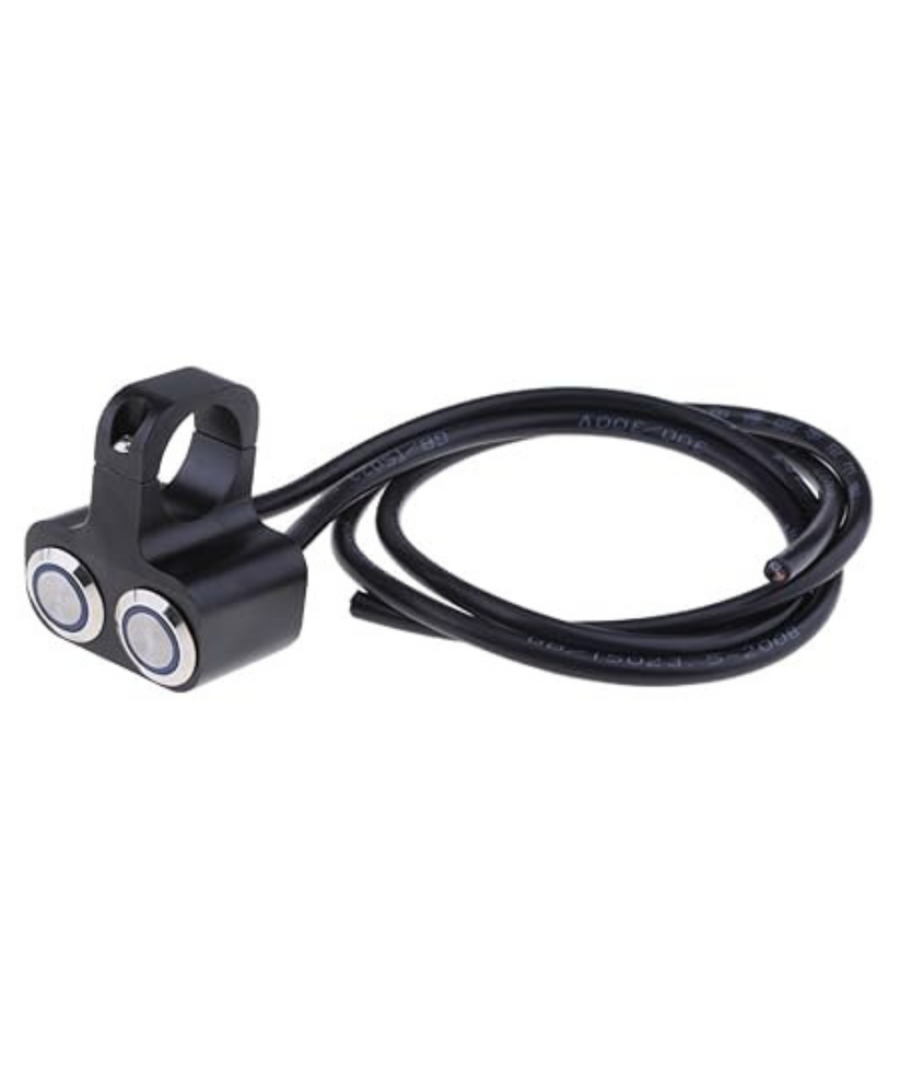 Buy HJG Dual Push Button Control Double Aux Light Switch – Bikester Global