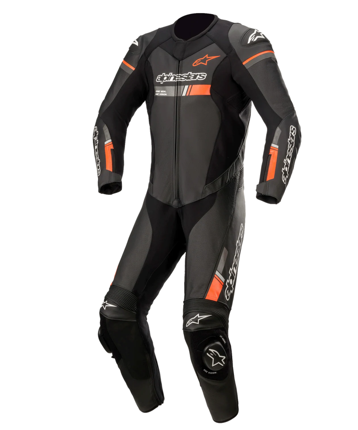 Buy Alpinestars GP Force Chaser One Piece Leather Racing Suit - Black ...