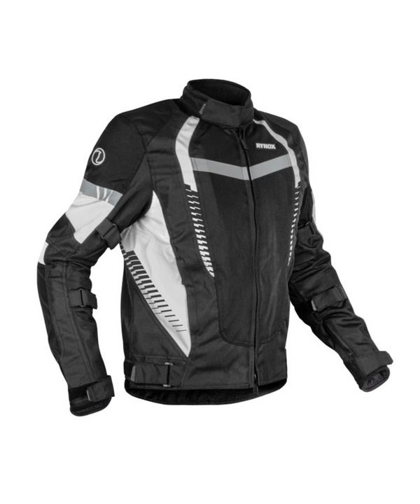 Buy Rynox Tornado Pro 4 CE Certified Class A Riding Jacket - Black ...