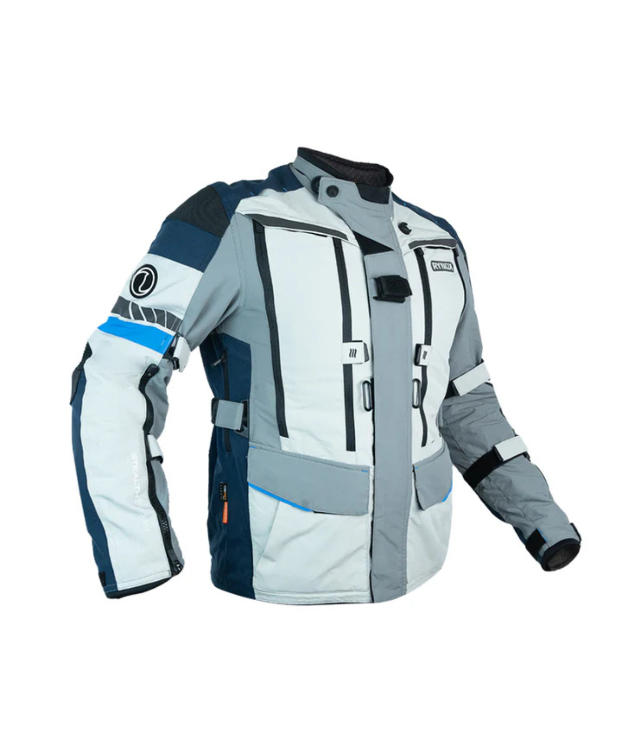 Buy Rynox Stealth Evo 4 Riding Jacket - Arctic Blue – Bikester Global