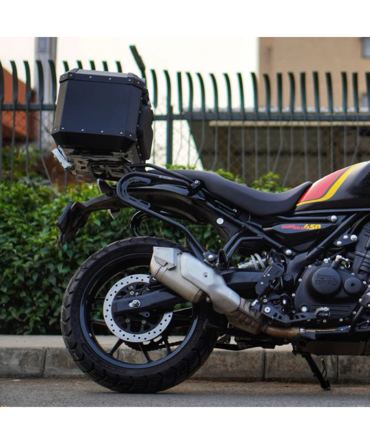Buy Auto Engina Royal Enfield Guerrilla 450 Aluminium 42L Top Box ...