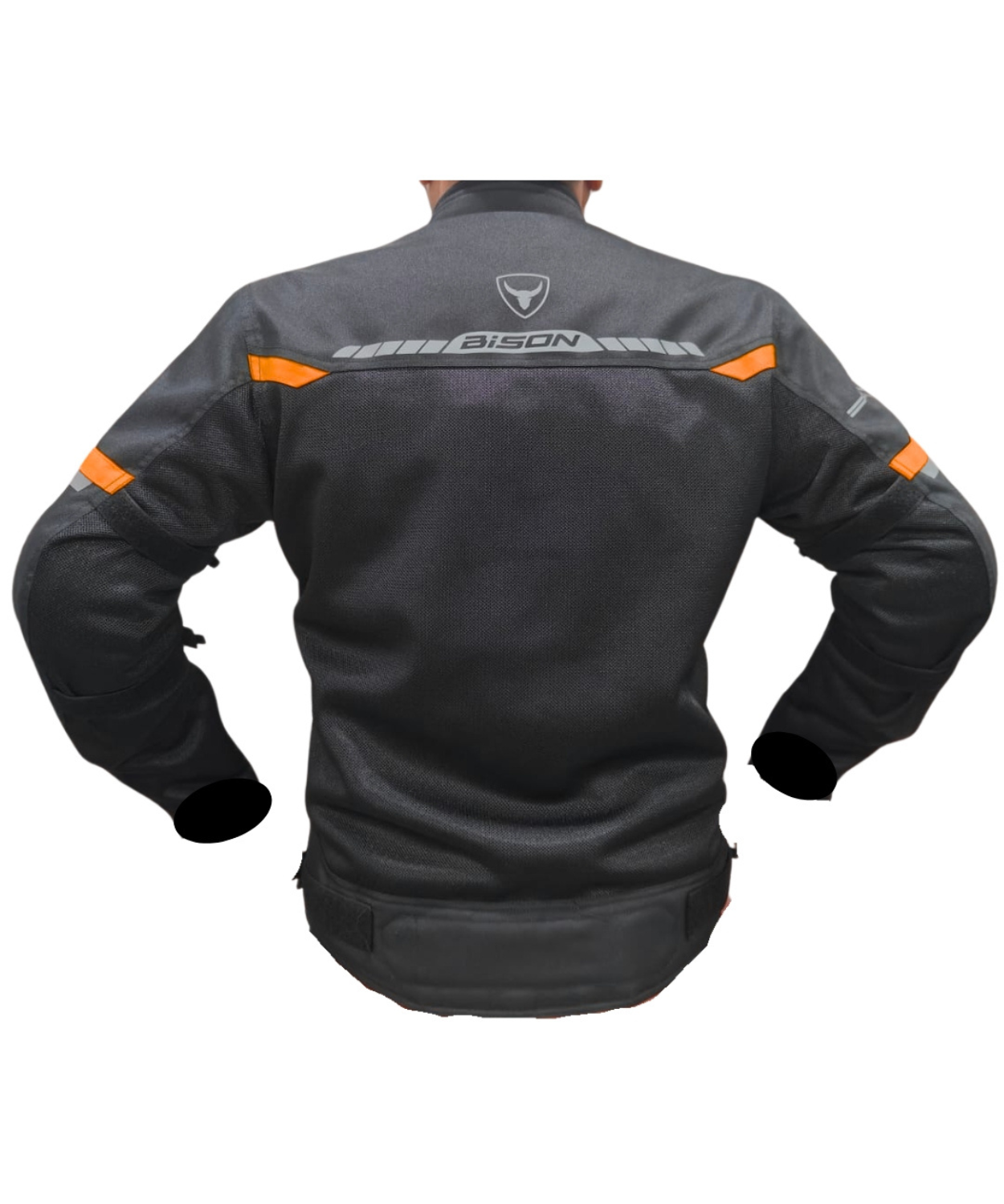Buy Bison ProGear Comet Level 2 Riding Jacket - Black Orange – Bikester ...