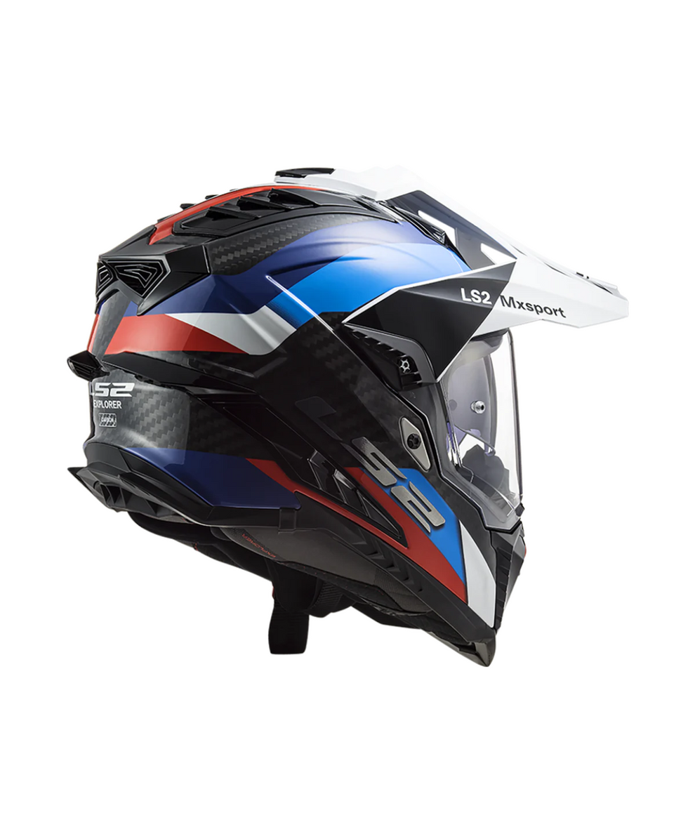 Buy LS2 MX701 C Explorer Frontier Carbon Helmet (ECE 22.06) - Gloss ...