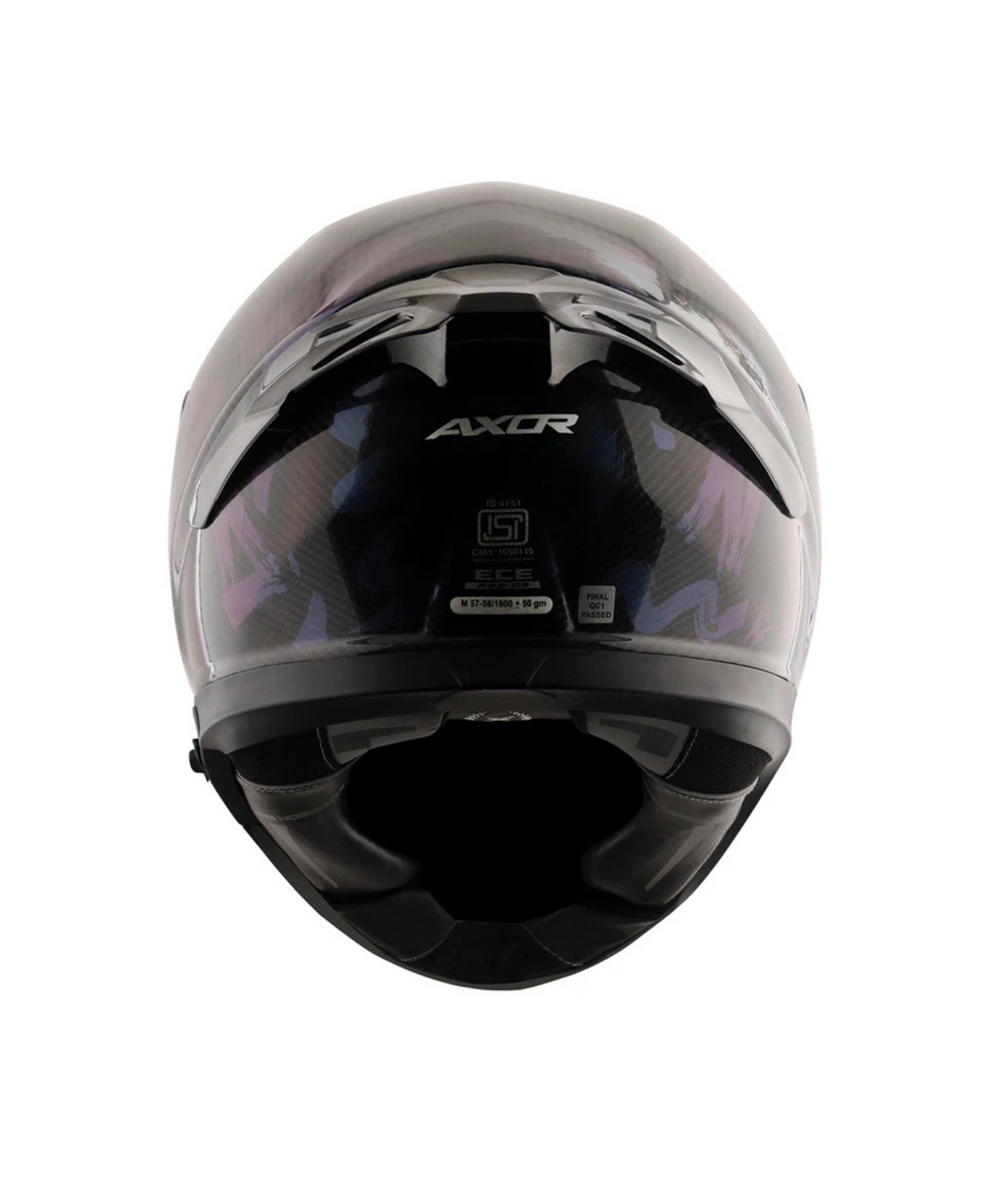 Buy Axor Apex Solid Carbon Fiber Helmet (ECE R-22.06) - Gloss Black ...