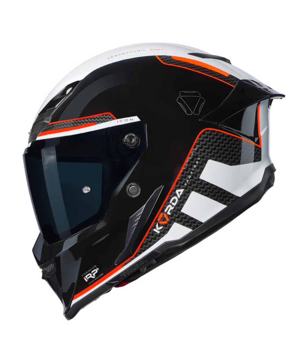 BuyKorda Icon Tokio Helmet - Gloss White Red – Bikester Global