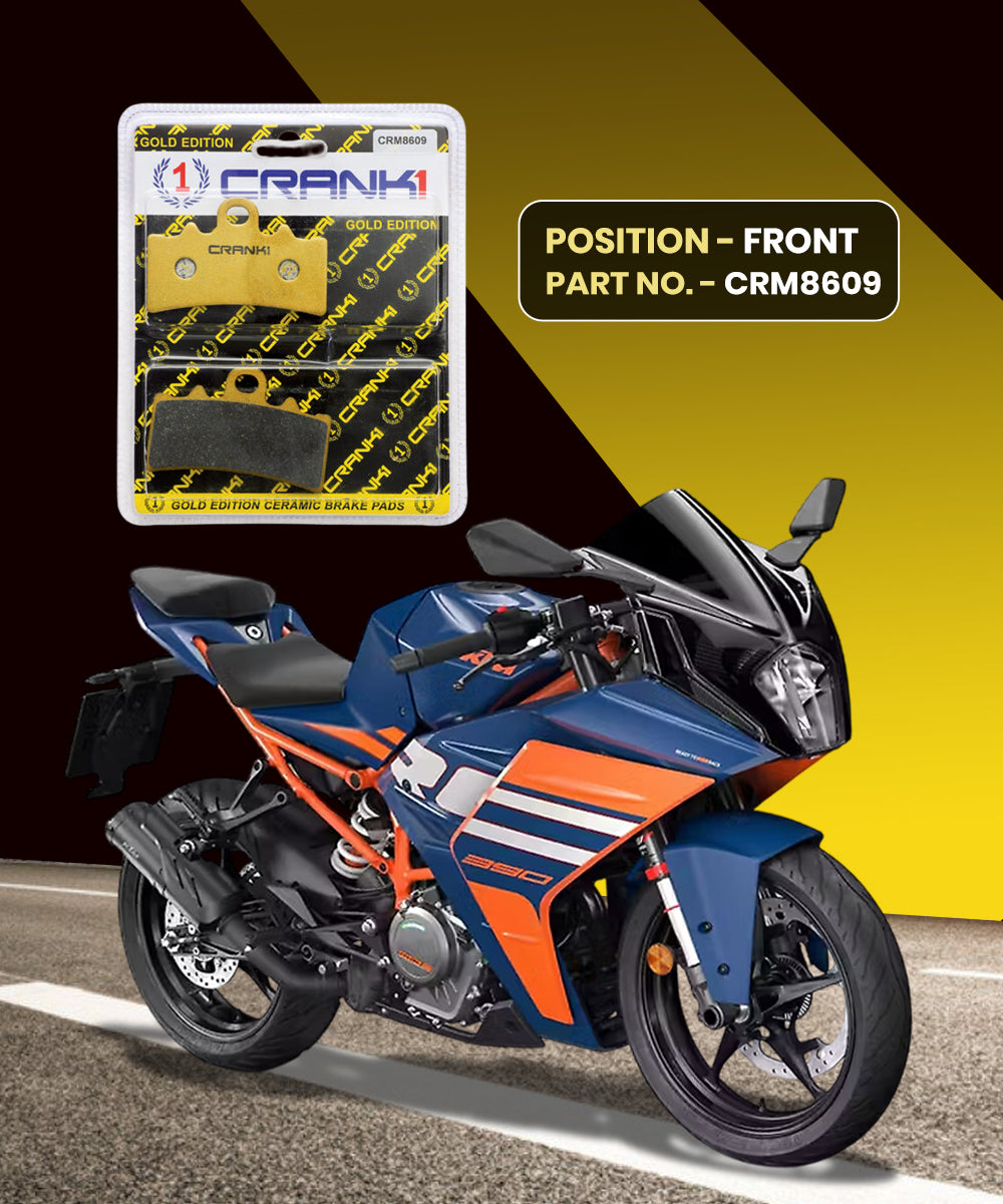 Buy Crank1 Ceramic Brake Pads for KTM 390 RC / DUKE – Bikester Global